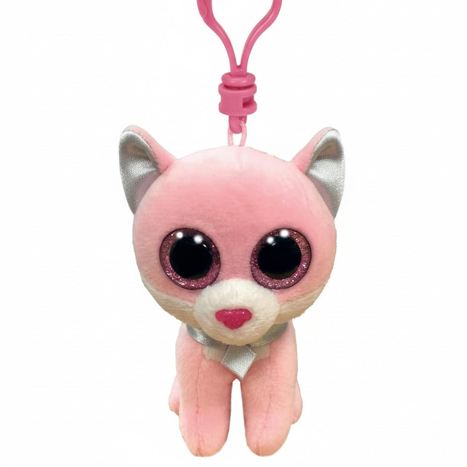 Ty Beanie Boos - Fiona the Pink Cat Clip – Beanie Boos Australia
