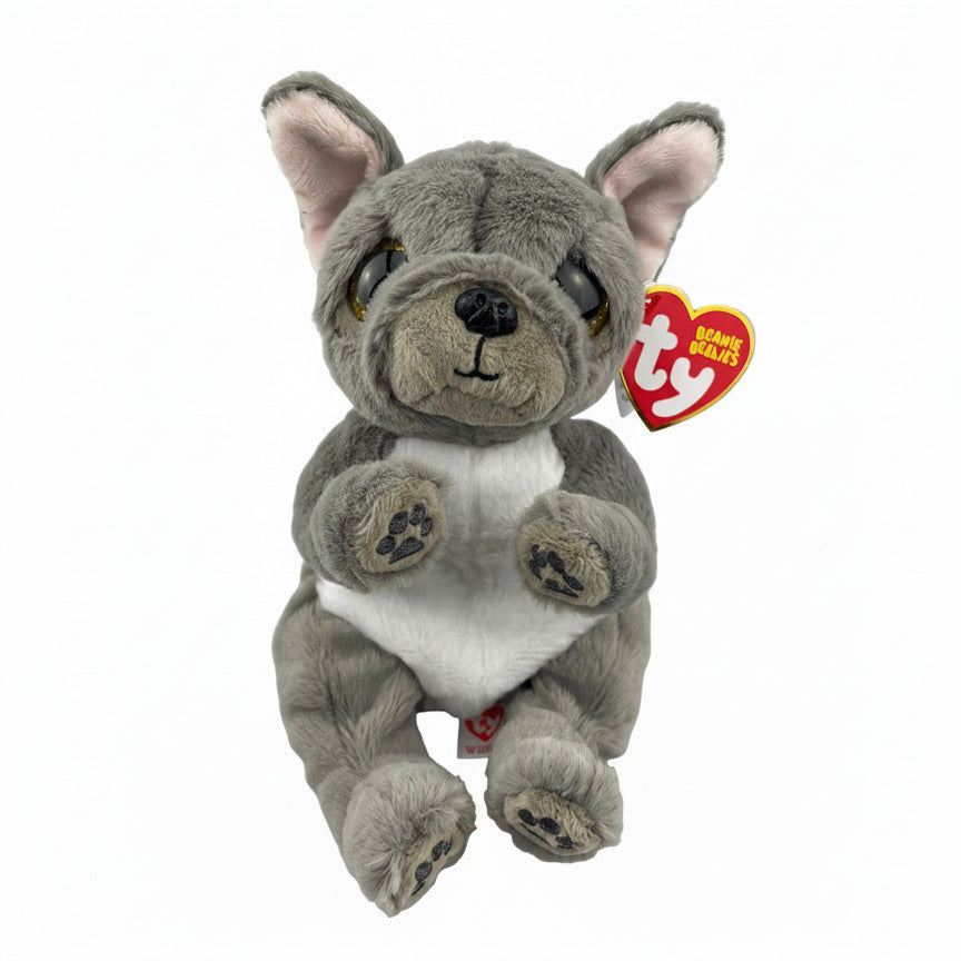 Ty Beanie Bellies - Wilfred the Grey Dog – Beanie Boos Australia